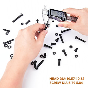 M6 and 1/4-20 Black Bolt Assortment