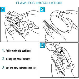 Replacement OE2 Ear Pads Earpads Cushion Ear Cups Compatible with Bose OE2 OE2i Soundtrue SoundLink On-Ear Headphones (Grey)