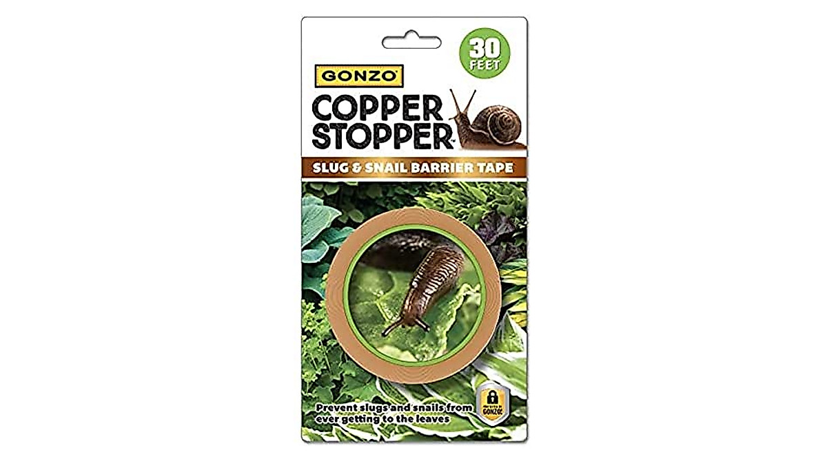 Gonzo Copper Stopper Barrier Tape - Effective Snail & Slug Solution