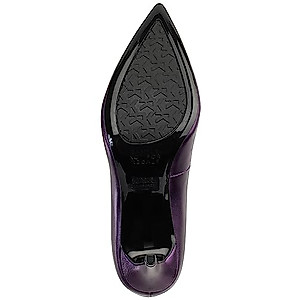 Karl Lagerfeld Paris Women's Royale Dress Pump, Violet, 9.5