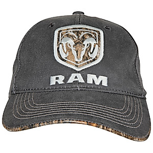 Outdoor Cap Standard RAM11A Charcoal/Realtree Edge, One Size Fits