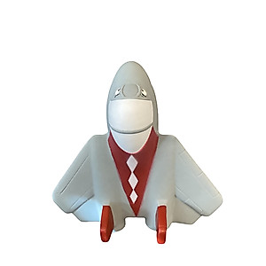 TOPGUM Biter Pilot Airplane Teething Toy 100% Natural Havea Rubber