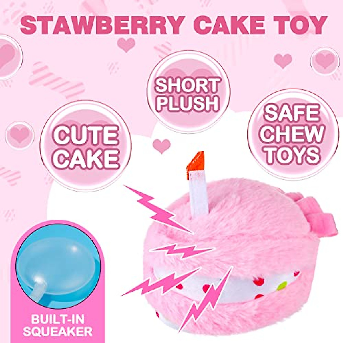 5 Pack Dog Birthday Party Supplies Pink Dog Birthday Set Included Dog Hat Bandana Happy Birthday Banner Dog Tutu and Birthday Cake Dog Party Decorations for Small Medium Large Dog Pet