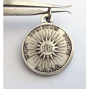 I G J The Holy Face Shroud of Jesus Christ Medal - Real Italian Masterpiece (Holy Face Medal with Cord)