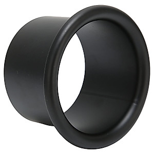 Hair Dryer Holder Ring Shape Hair Dryer Rack, Solid Stainless Steel Hair Dryer Stand for Hair Salon Barber Shop, 3.7in Wall Mounted Proof Firm Hair Dryer Rack Storage Holder