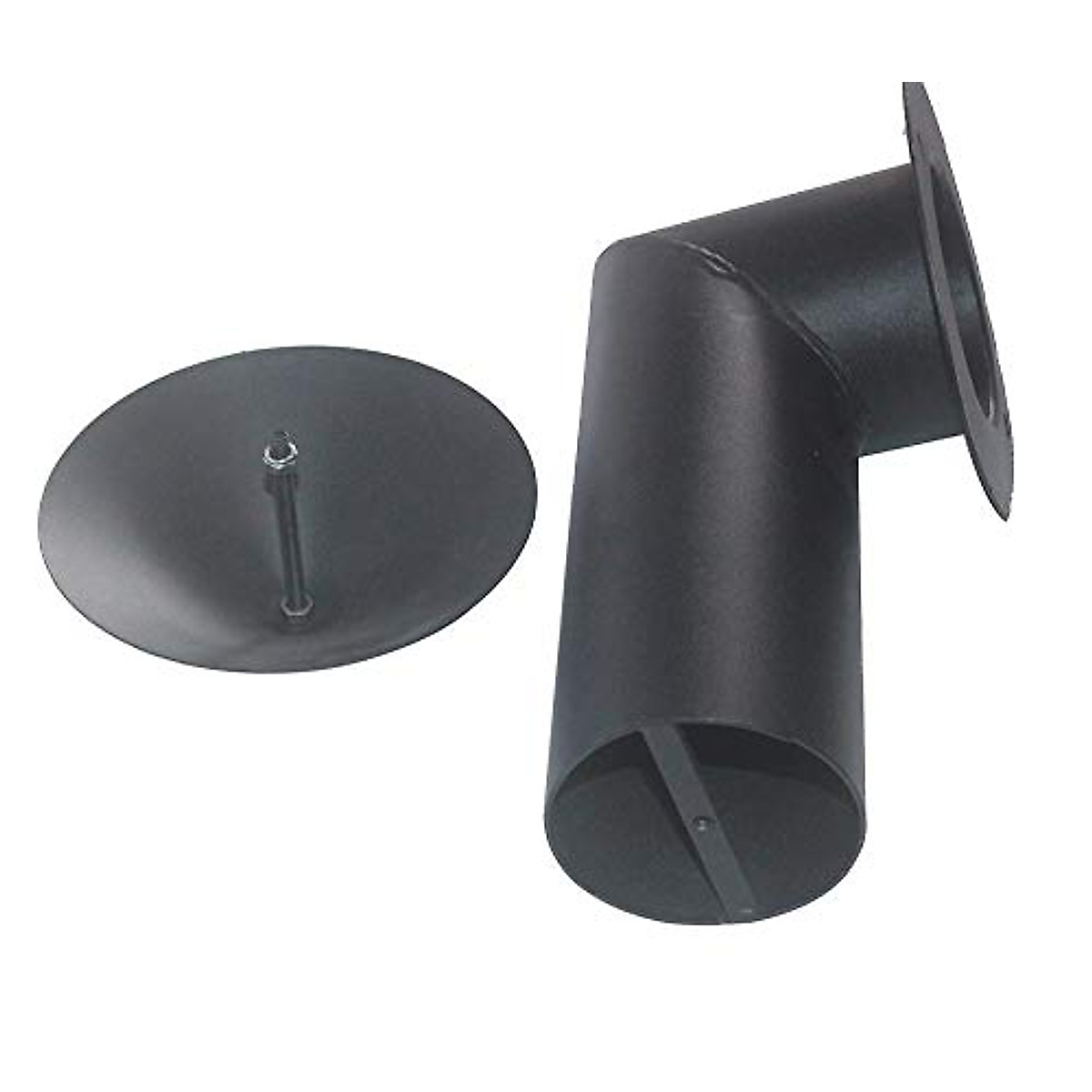 Homesicker Smoke Stack with Gasket Replacment for Traeger, Pit Boss, Camp Chef and Other Pellet Grills Smokers