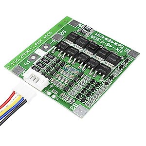 HiLetgo 14.8V 4S 30A 18650 Li-ion Lithium Battery BMS PCB Integrated Circuits Protection Board Cell Balance
