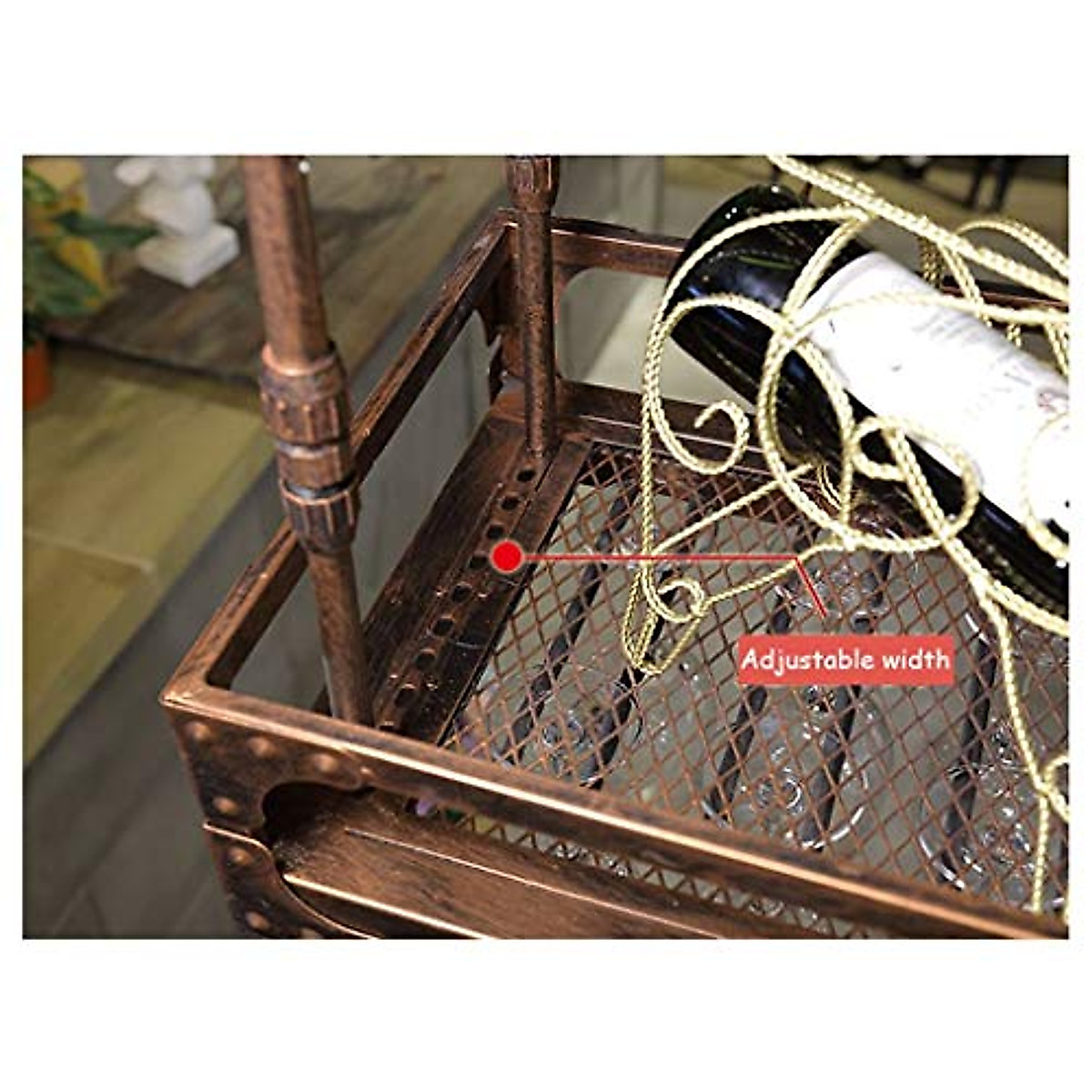 Creative Simplicity European Walls Metal Bottle Rack Storage Rack Iron and Bar Household Loft Ceiling Wall Glass Mounted Glass Glass Glass Glass Glass Stemware Rack Creative Simplicity Wine Bottle Ho