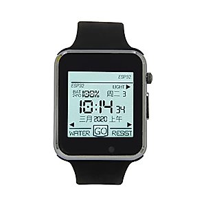 SmartFly info T-Watch 2020 V1 ESP32-Based Programmable Watch with ESP-IDF or MicroPython(Black)