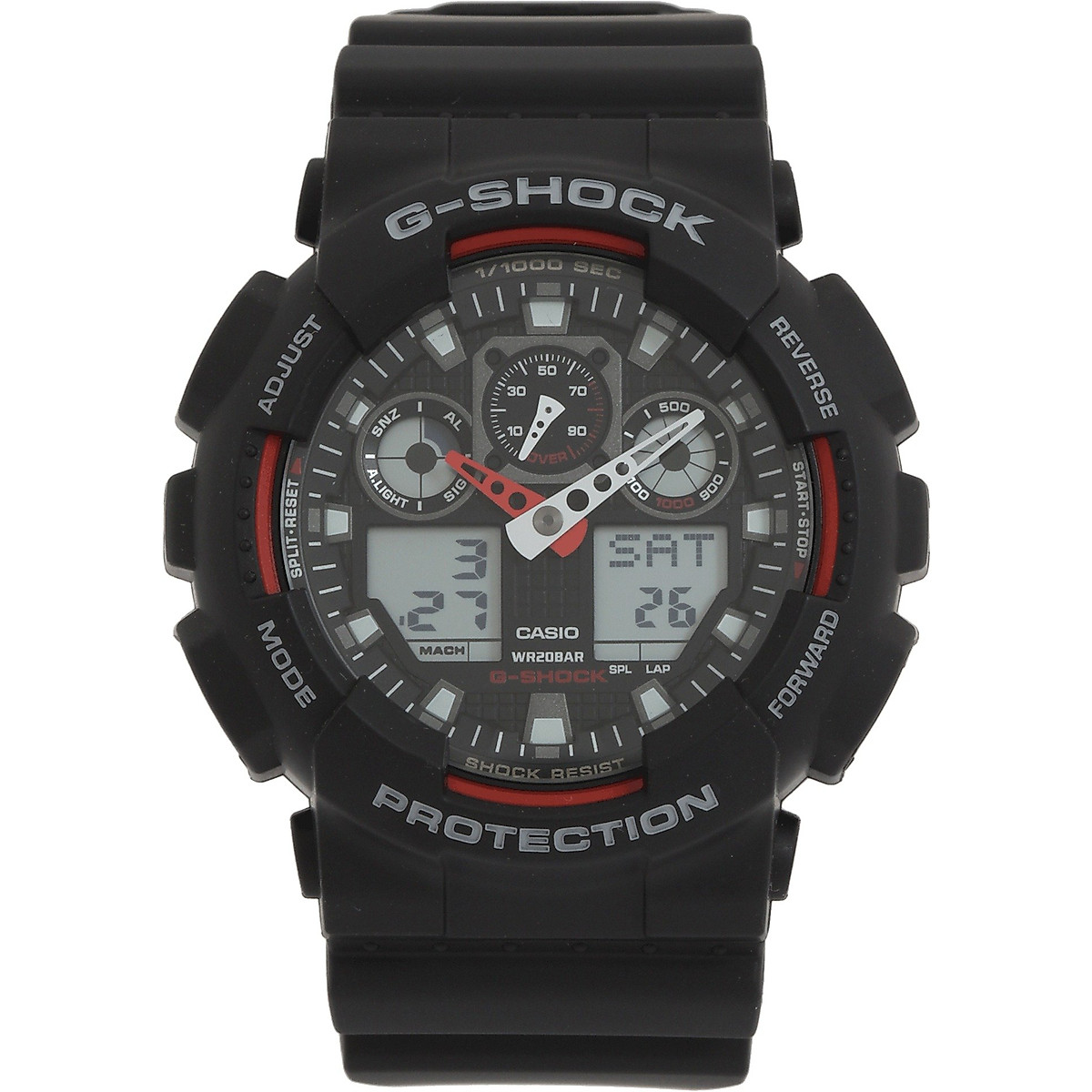 CASIO Men's GA100-1A4 "G-Shock" Sport Watch