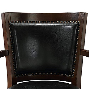 Boraam Jones 31" Swivel Bar Stool-Cappuccino, 29-Inch, 1-Pack