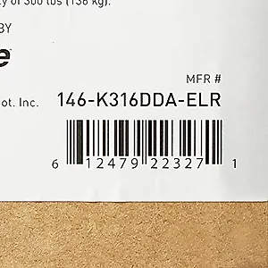 McKesson Wheelchair, Swing Away Foot Leg Rest, Elevating Leg Rest, Desk Length Arms Flip Back, 16 in Seat, 300 lbs Weight Capacity, 1 Count