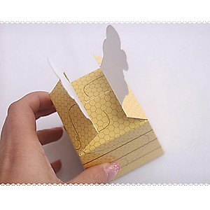 NUOLUX 50Pcs Paper Party Boxes Cute Beehive Bowknot Candy Boxes Gift Bags for Baby Shower Birthday Decorations