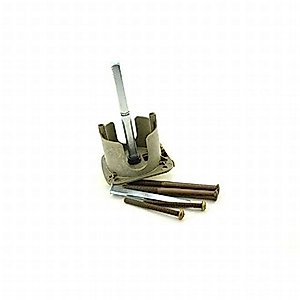 Schlage 61075 B60 2.5" Thick Door Kit Antique Brass Finish