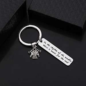 Gzrlyf Crocheter Gift Knitting Lovers Gifts Keychains for Knitters Gifts (Keychain)