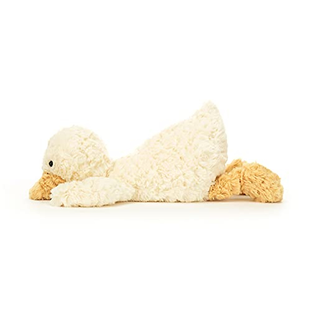 Jellycat Tumblie Duck Stuffed Animal, Medium 14 inches| Ducks and Ducklings Plush Toy | Classic Children's Gift
