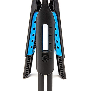 Ritz Gear Blue Anodized Aluminum/ABS Height-Adjustable Tabletop Tripod for Cell Phone and DSLR Camera Packet Size