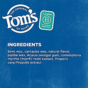 Tom's of Maine Floss Flat-Anti Plaque Spearmint 32 yd String