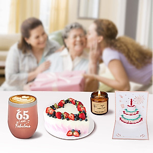65th Birthday Gifts For Women, Happy 65th Birthday Gifts For Her Best Friend Mom Sister Wife Turning 65, Gift For 65 Year Old Woman Birthday Unique, Funny Birthday Gift Box Ideas