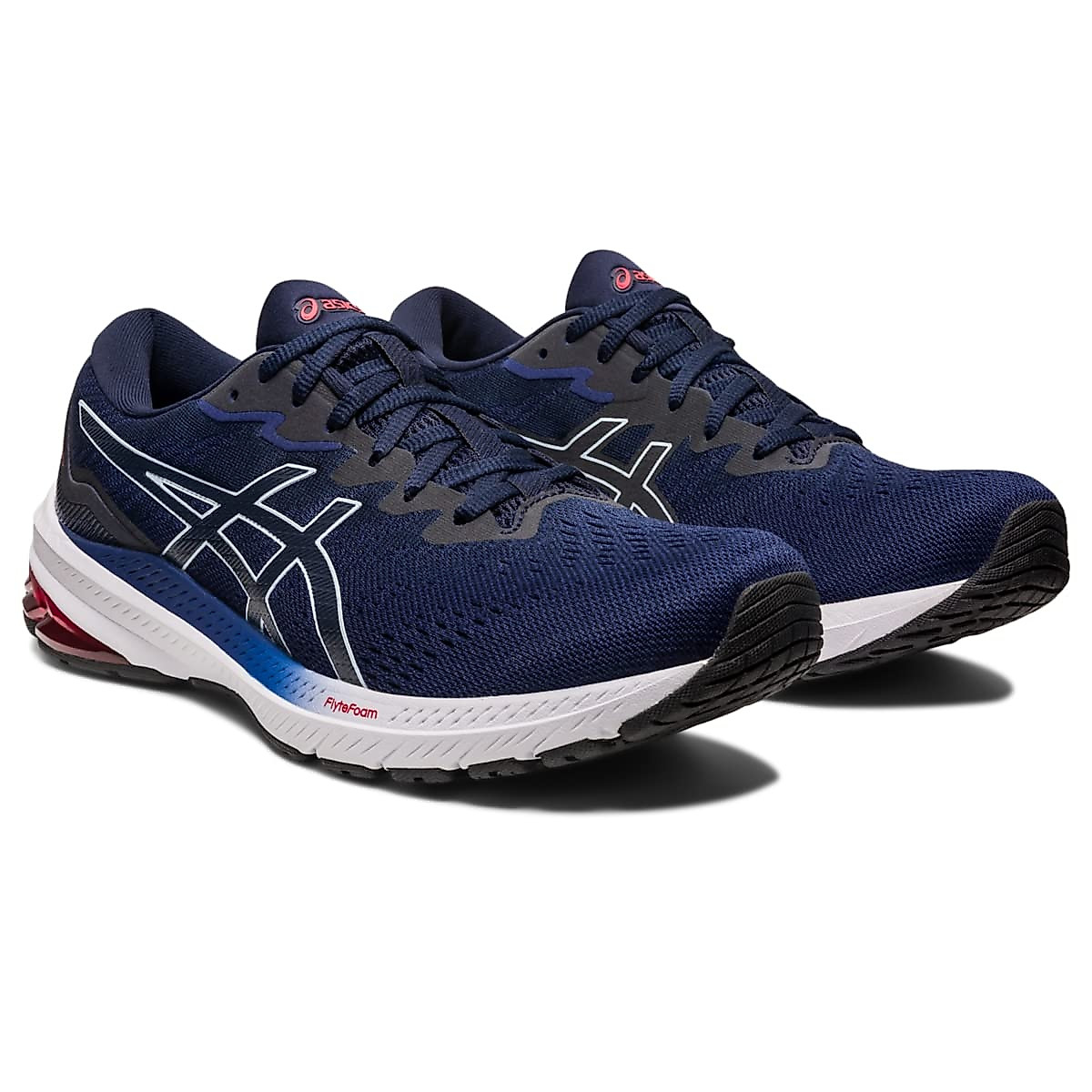 ASICS Men's GT-1000 11 Running Shoes, 11.5, Indigo Blue/Midnight