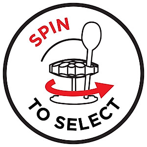 Kuhn Rikon Rotating Honeycomb Utensil Caddy, Black