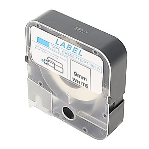 Label Maker Tape, 8m X 9mm Self Adhesive Label Tape for MAX LM380E LM390A LM37