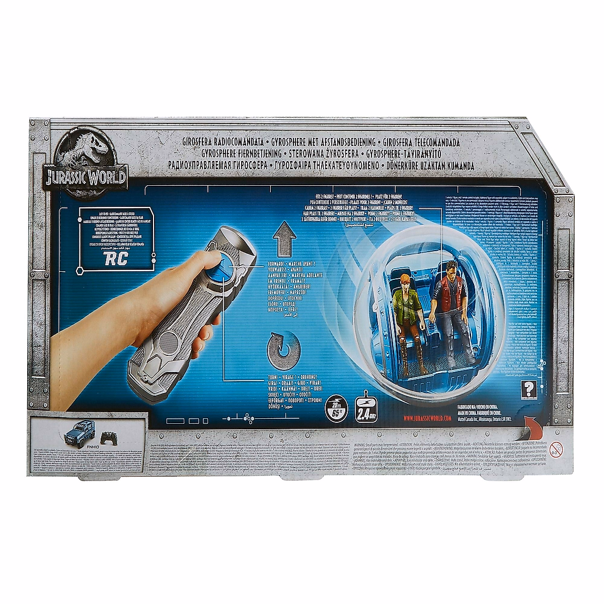 JURASSIC WORLD RC VEHICLE Gyrosphere RC