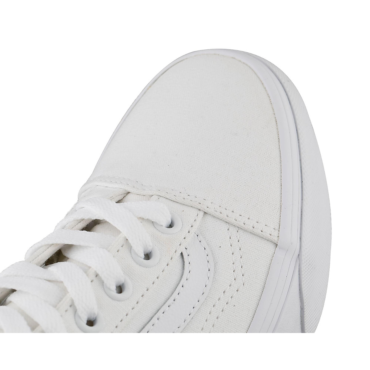 Vans Womens Old Skool Gym Athletic and Training Shoes White 8 Medium (B,M)