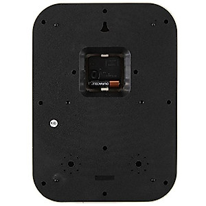 Lily's Home Retro Kitchen Wall Clock, with a Thermometer and 60-Minute Timer, Ideal for Any Kitchen, Turquoise (9.5 in x 13.3 in)