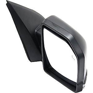 Kool Vue Right Power Heated Mirror for Ford F-150 2015-2017 Manual Fold With Signal Light, Blind Spot Monitor & Puddle Lamp; Without Memory & Auto-Dimming Textured