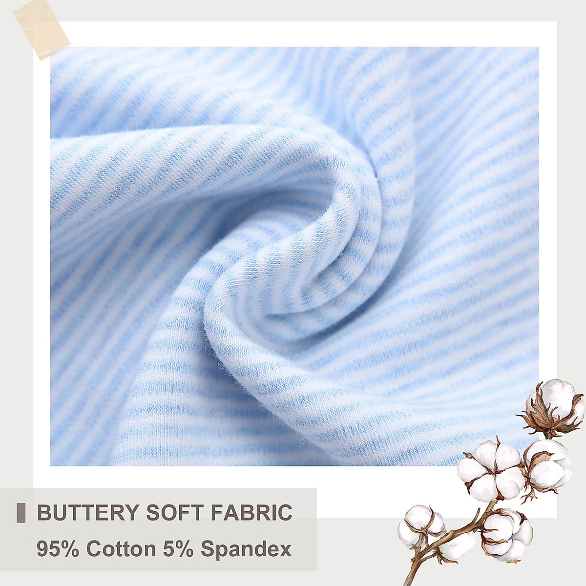 Enfants Chéris Toddler Thermal Underwear for Boys Pajamas 3T Blue Stripes