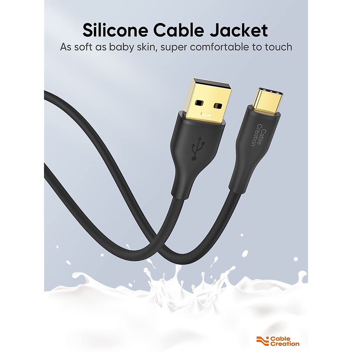 Bundle - 2Items：CableCreation USB A to USB C Cable 6ft + USB C Hub Multiport Adapter