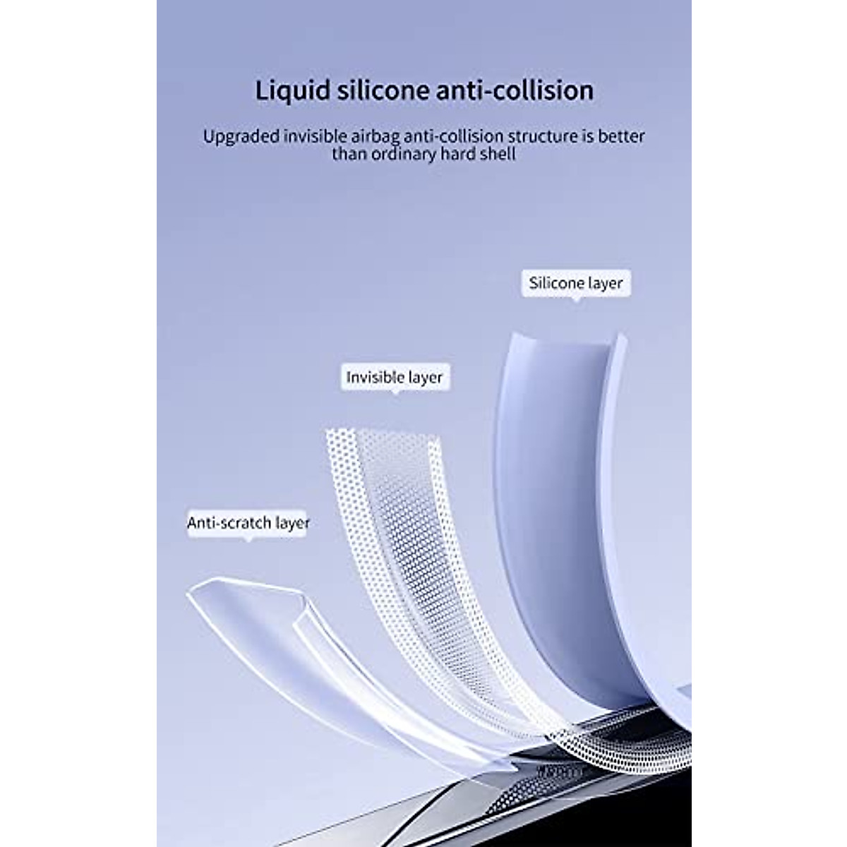 BAILI for Samsung Z Fold3 Silicone Case,Skin Feel,Soft and Smooth Liquid Silicone Galaxy Z Fold3 Cover,Support Wireless Charging Protective Cover for Samsung Galaxy Z Fold 3-Black