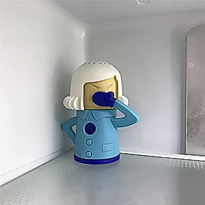 Aivwis Chilly Mama Fridge Deodoriser, Angry Mama Fridge Cleaner, Freezer Odor Freshener Remover, Add Baking Soda Reusable Air Purifier