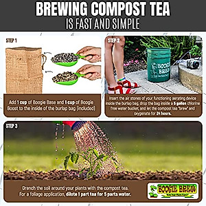 Boogie Brew Compost Tea (3lb - Makes 50 Gallons of Compost Tea)