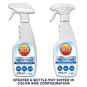 303 Aerospace Protectant - Provides Superior UV Protection, Helps Prevent Fading and Cracking, Repels Dust, Lint, and Staining, Restores Lost Color and Luster, 16oz (30308CSR)