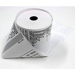 (2 Rolls) 2 1/4 x 150 ft, White, adding machine tape Paper Rolls, Premium One Ply Cash Register/Adding Machine/Calculator Roll Printing Calculator 10 key adding machine tape for El-1750 1801 P23