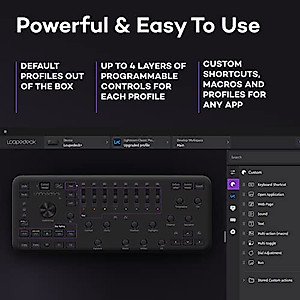 Loupedeck+ The Photo and Video Editing Console for Lightroom Classic, Premiere Pro, Final Cut Pro, Photoshop with Camera Raw, After Effects, Audition and Aurora HDR