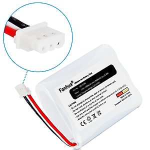 Fanhua Lithium-ion Battery 300-10186 for ADT Command Smart Security Panel ADT5AIO-1, ADT5AIO-2, ADT5AIO-3, ADT7AIO-1, Honeywell ADT2X16AIO-1, ADT2X16AIO-2, 3.6V/4.2V