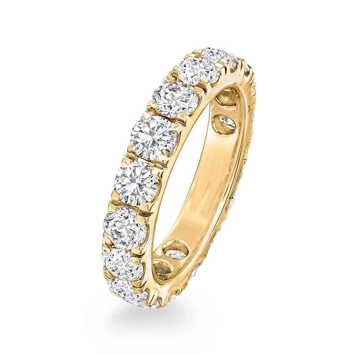 Ross-Simons Diamond Eternity Band Made in 14kt Yellow Gold