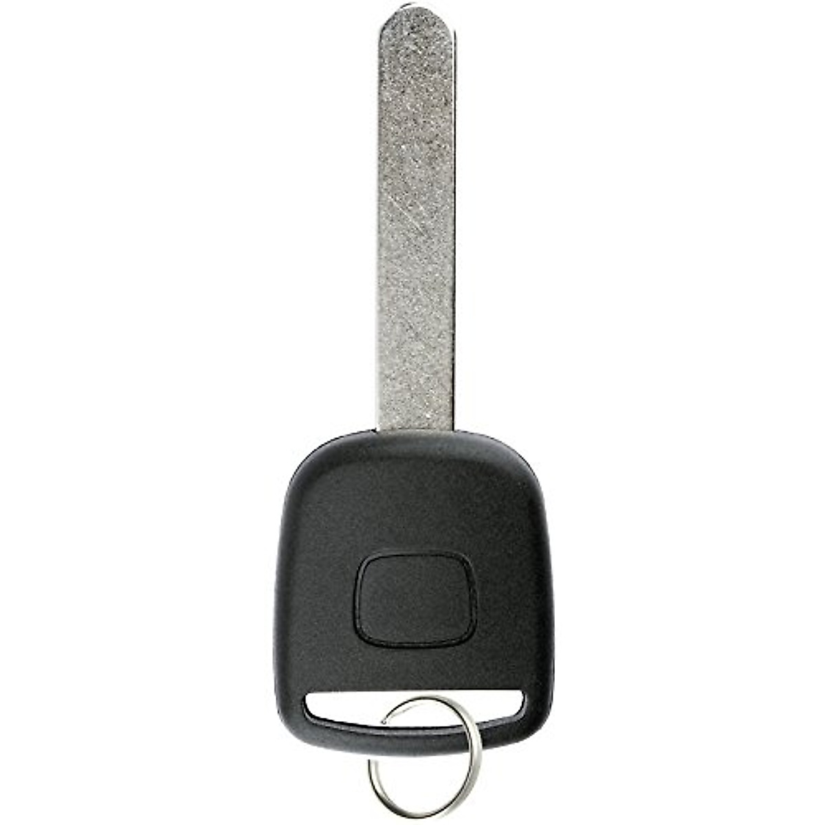 KeylessOption Replacement Chip Transponder Blank Car Ignition Key Blade for Acura Honda