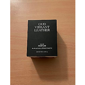 Zara VIBRANT LEATHER OUD EDP 60 ML (2.03 FL. OZ) MEN'S WOODY EAU DE PARFUM/A WARM, ELEGANT AND LONG-LASTING FRAGRANCE