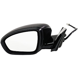 Kool Vue Driver & Passenger Side Power Heated Mirrors for Nissan Altima 2019-2023 With Signal Light Paintable For Models Without Side View Camera