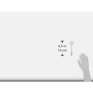 Winco 12-Piece Dots Bouillon Spoon Set, 18-0 Stainless Steel,Silver