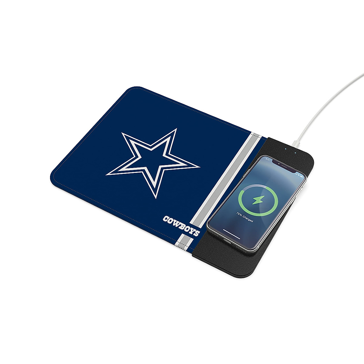 SOAR NFL Wireless Charging Mouse Pad, Dallas Cowboys