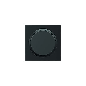 SCHLAGE F10 BWE 622 COL Bowery Knob with Collins Trim Hall & Closet Passage Door Lock, Matte Black