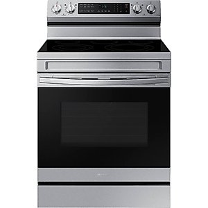 Samsung NE63A6511SS 6.3 Cu. Ft. Stainless Smart Freestanding Electric Range