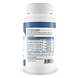 HealthyPets Chondro-Flex - Powerful Joint Care Formula Dogs and Cats - Maximum Nutritional Support - Glucosamine, Chondroitin, MSM, Ester-C, and Minerals - 180 Chewable Tablets