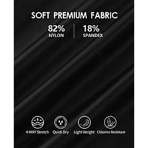 beautyin Swimsuit Women Boyleg One Piece Water Aerobic Traininig Lap Bathing Suit