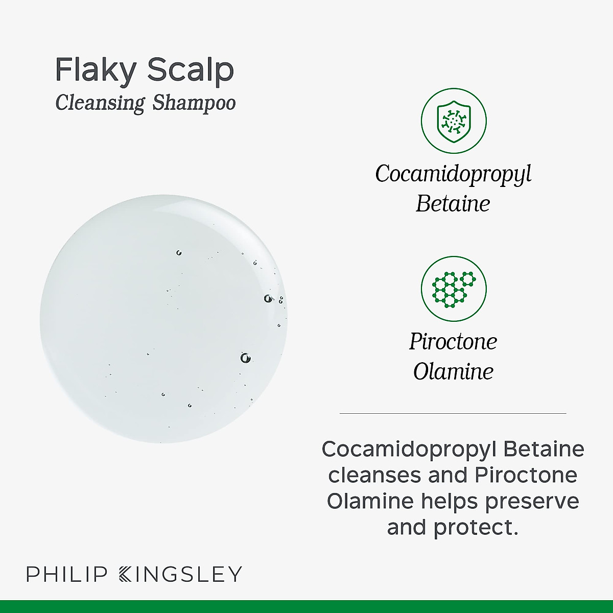 Flaky Scalp Shampoo and Conditioner Set for Dry Scalp Cleansing Hair Products Soothing, Soothes and Calms